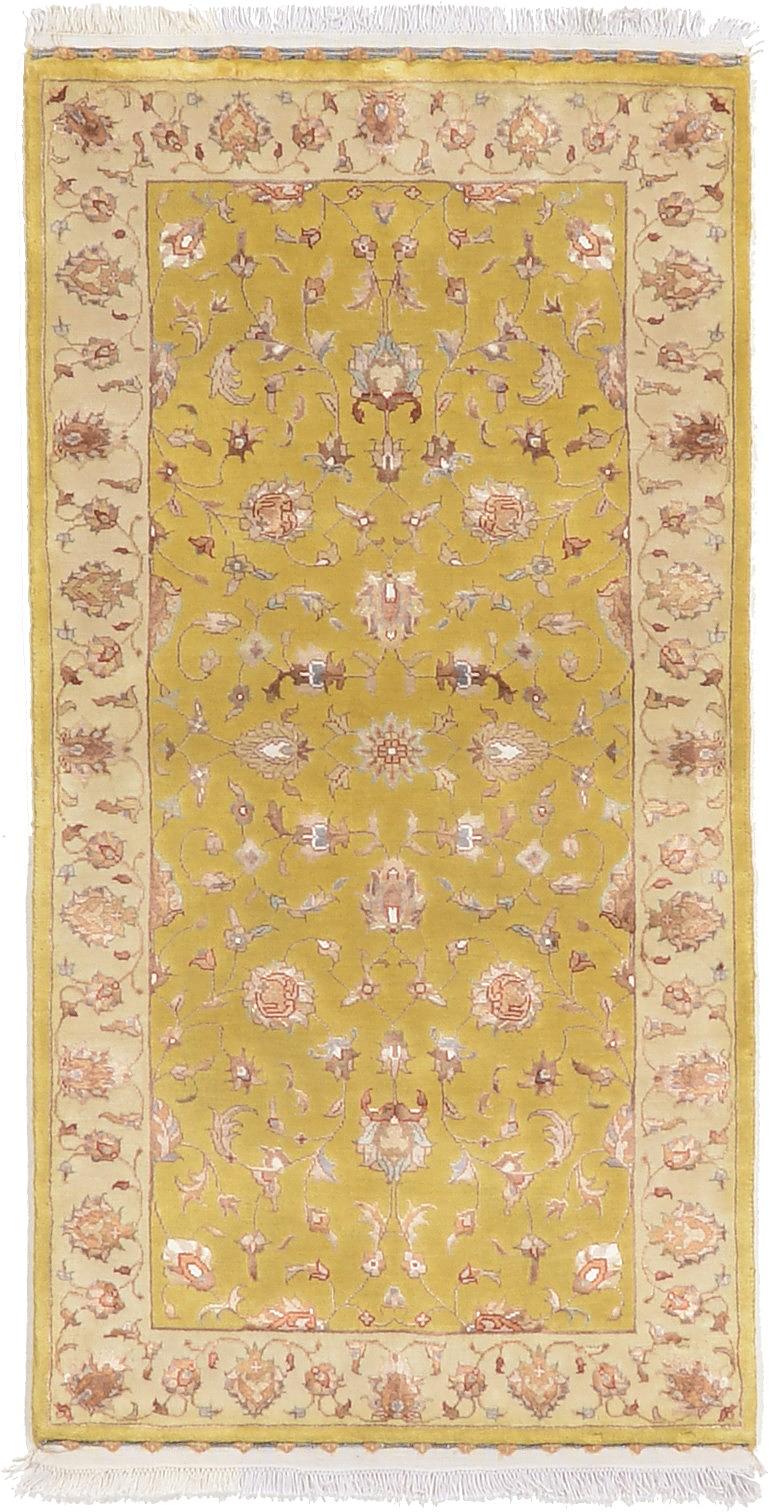 Yellow 2' 2 x 4' 4 Royal Tabriz Oriental Rug | eSaleRugs