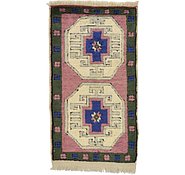 Pink 1' 7 x 3' 1 Kars Rug | Area Rugs | eSaleRugs