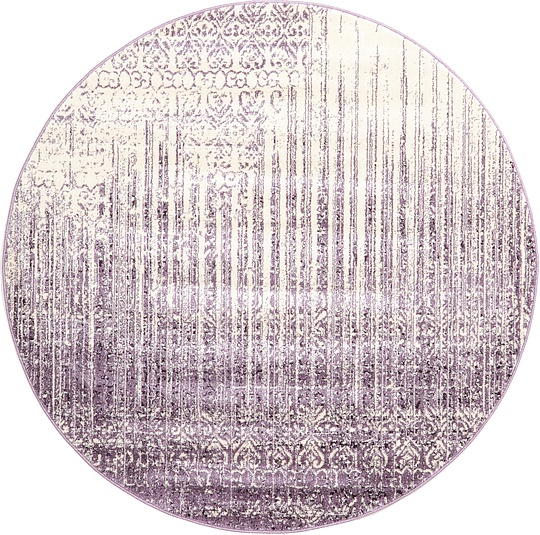 Purple 185cm x 185cm Loft Round Rug | Area Rugs | AU Rugs