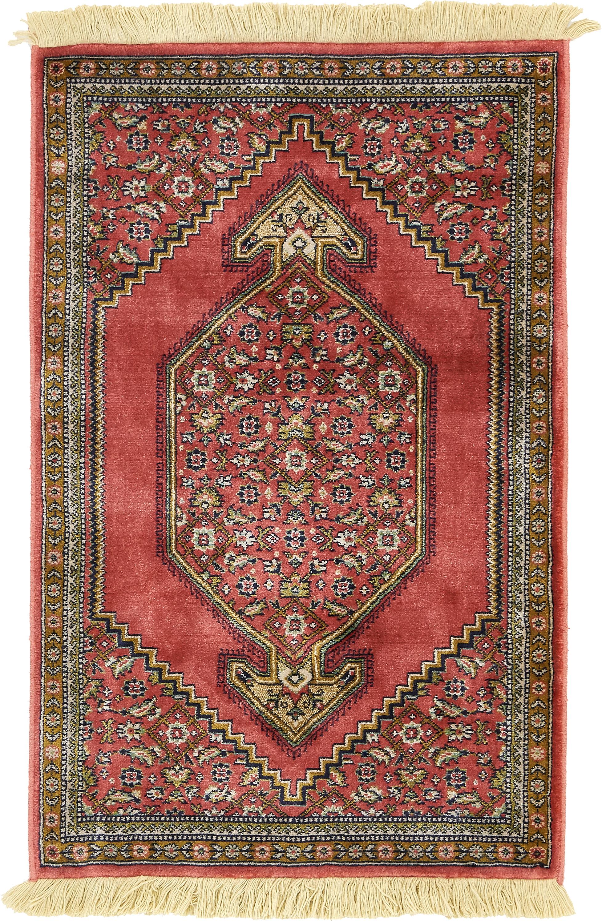 Puce 2 X 3 2 Qom Rug ESaleRugs puce-2-x-3-2-qom-rug-esalerugs
