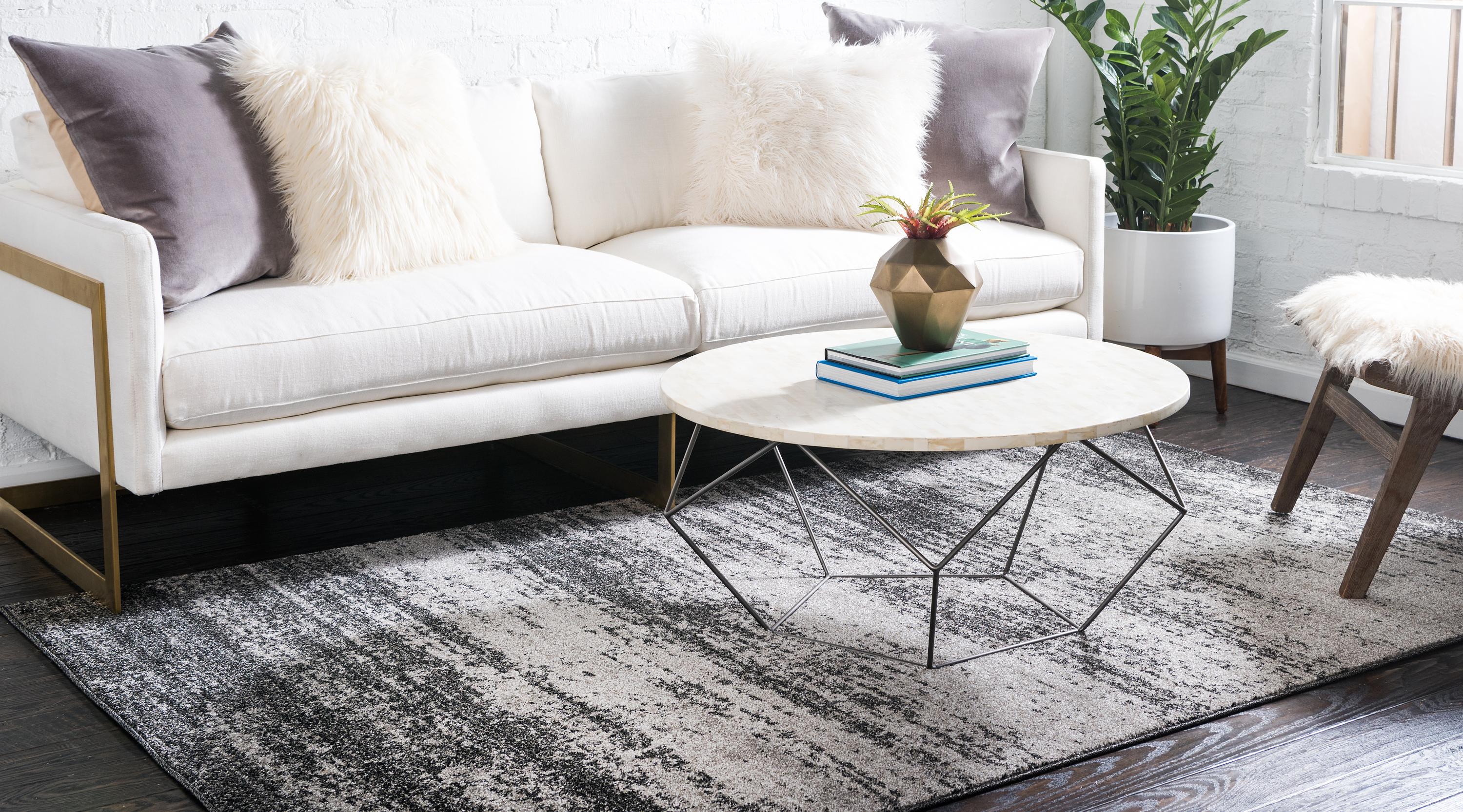 Dark Gray 6' x 9' Loft Rug | Rugs.ca