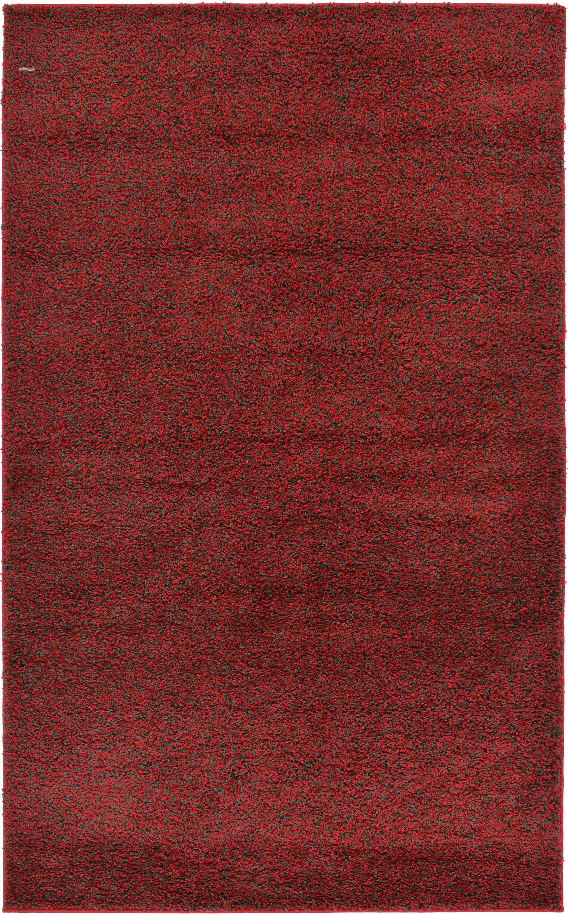Red 5' x 7' 10 Solid Basic Rug | eSaleRugs