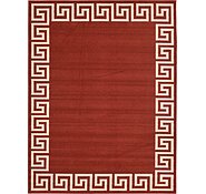 Navy Blue 80cm x 305cm Greek Key Runner Rug | Area Rugs | AU Rugs