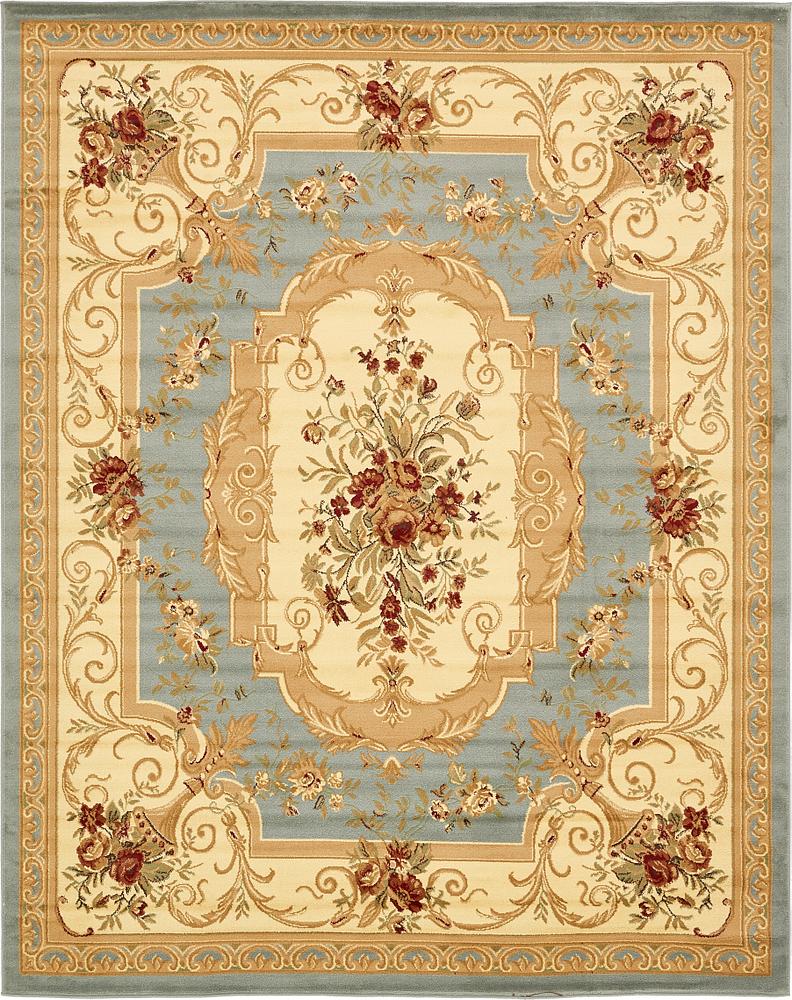 244x305 Classic Aubusson Rug | AU Rugs