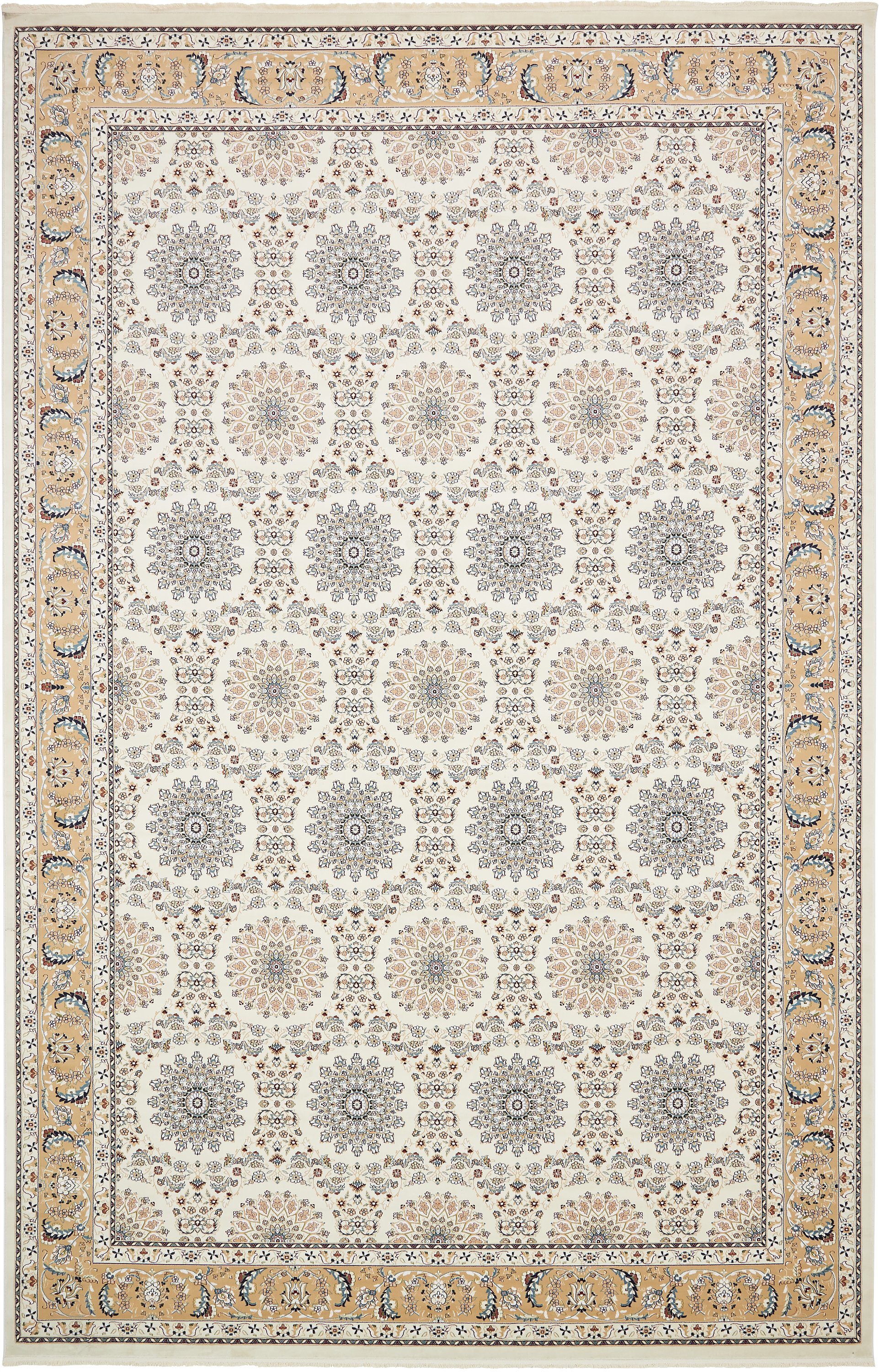 Ivory 13' x 19' 8 Rabia Rug | Area Rugs | Rugs.com