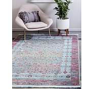 Blue 8' 4 x 10' Santiago Rug | Rugs.com