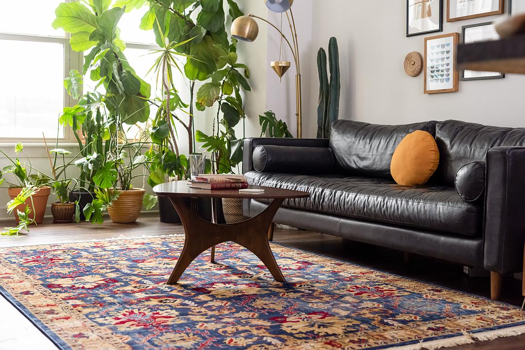 Blue 7' x 10' Kennedy Rug | Rugs.com