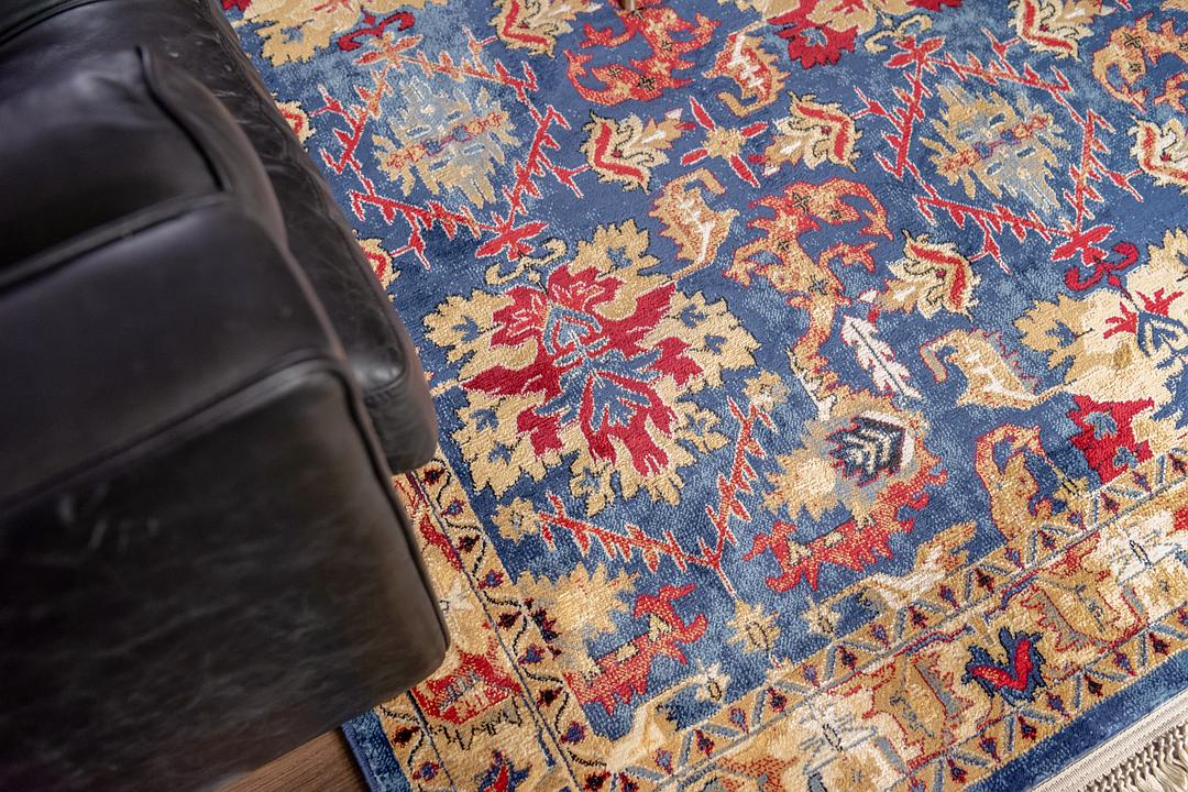 Blue 7' x 10' Kennedy Rug | Rugs.com