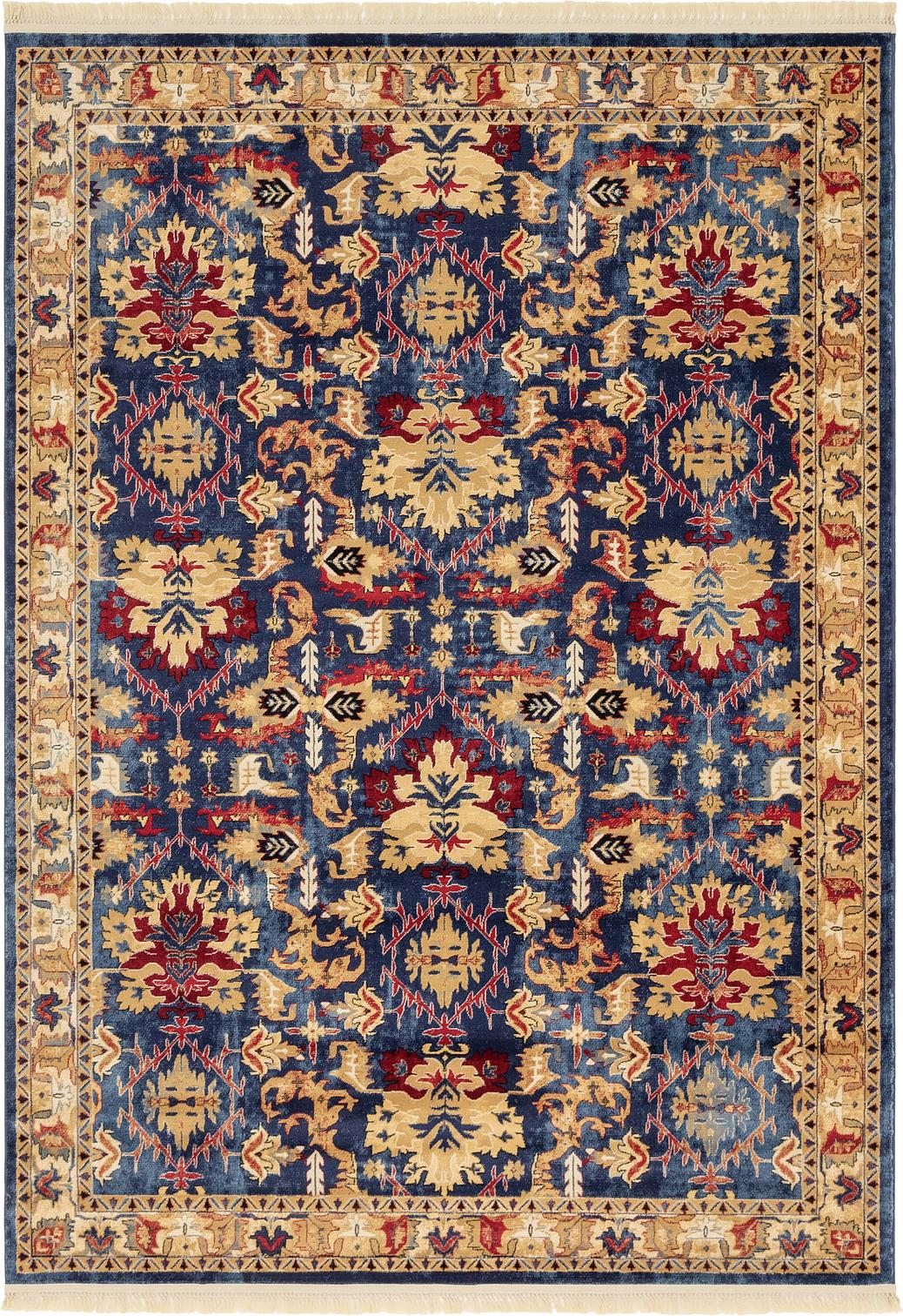 Blue 7' x 10' Kennedy Rug | Rugs.com