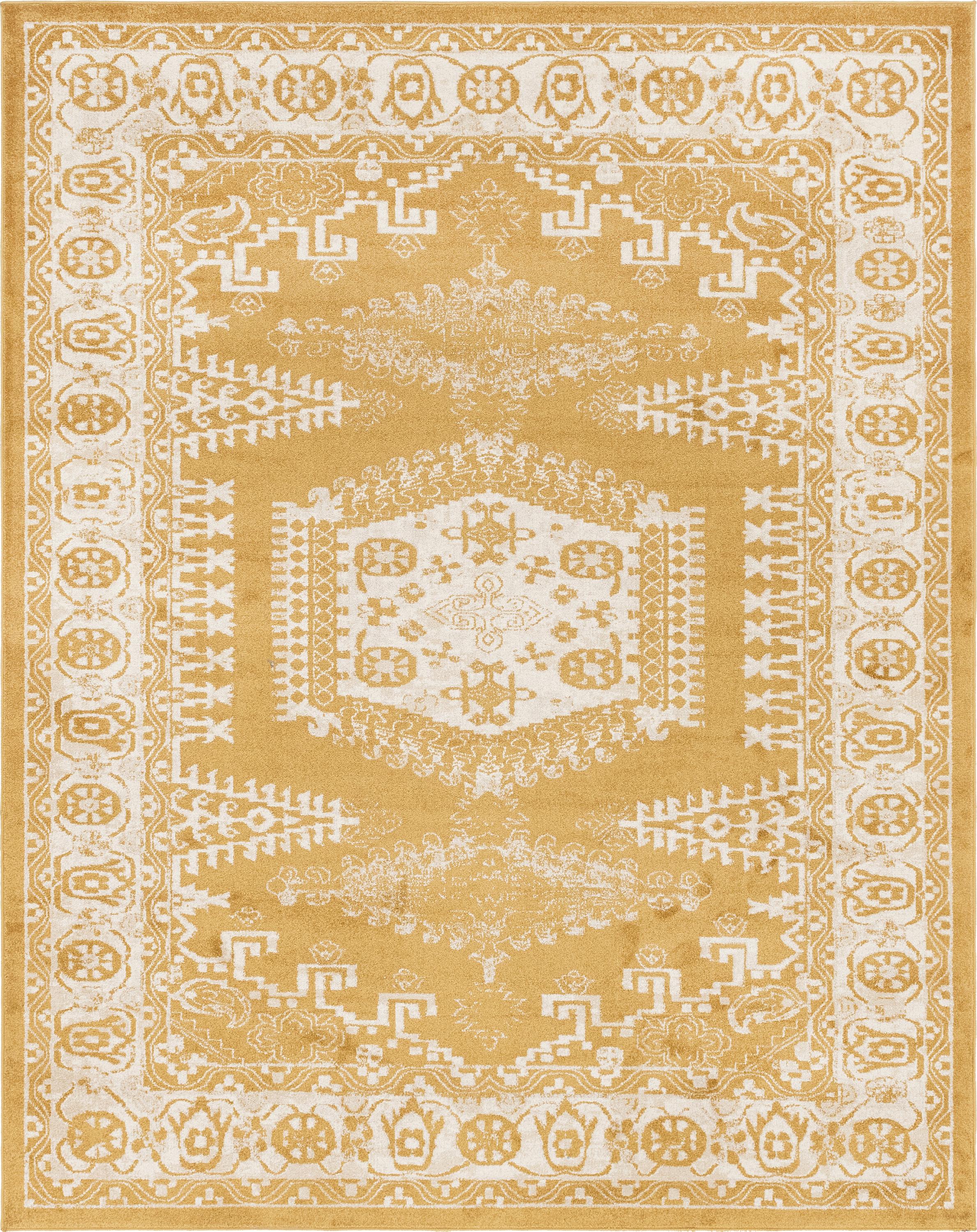 Gold 8' x 10' Eden Rug | Rugs.com